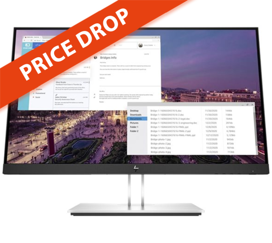 HP E23 G4 - E-Series - LED monitor - Full HD (1080p) - 23"